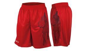 And1 Short Bastos Junior (red/black) - manelsanchez.pt