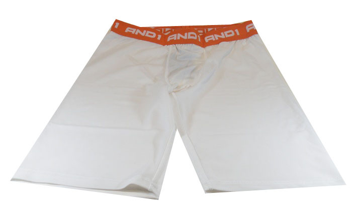 And1 Compression Short Benny Team (white/orange)