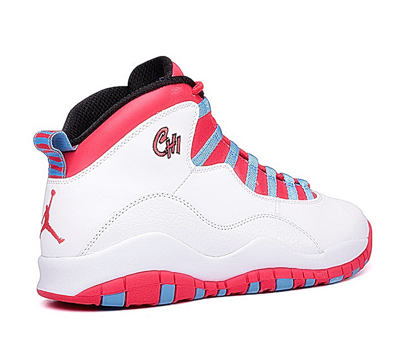 Air Jordan Retro 10 "Chicago Flag" (114/white/crimson/blue/black