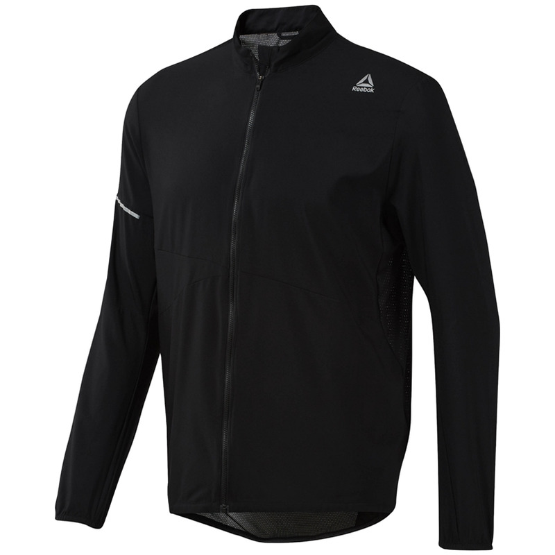 Reebok Run Essentials Woven Jacket (black) - manelsanchez.pt