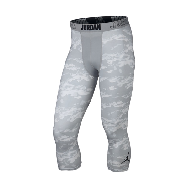 Jordan Compression Cloud Camo Three-Quarter (012/gris/blanco/neg