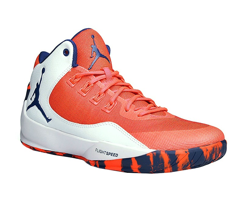 Jordan Rising High 2 "Tread" (607/infrared 23/deep royal blue/wh