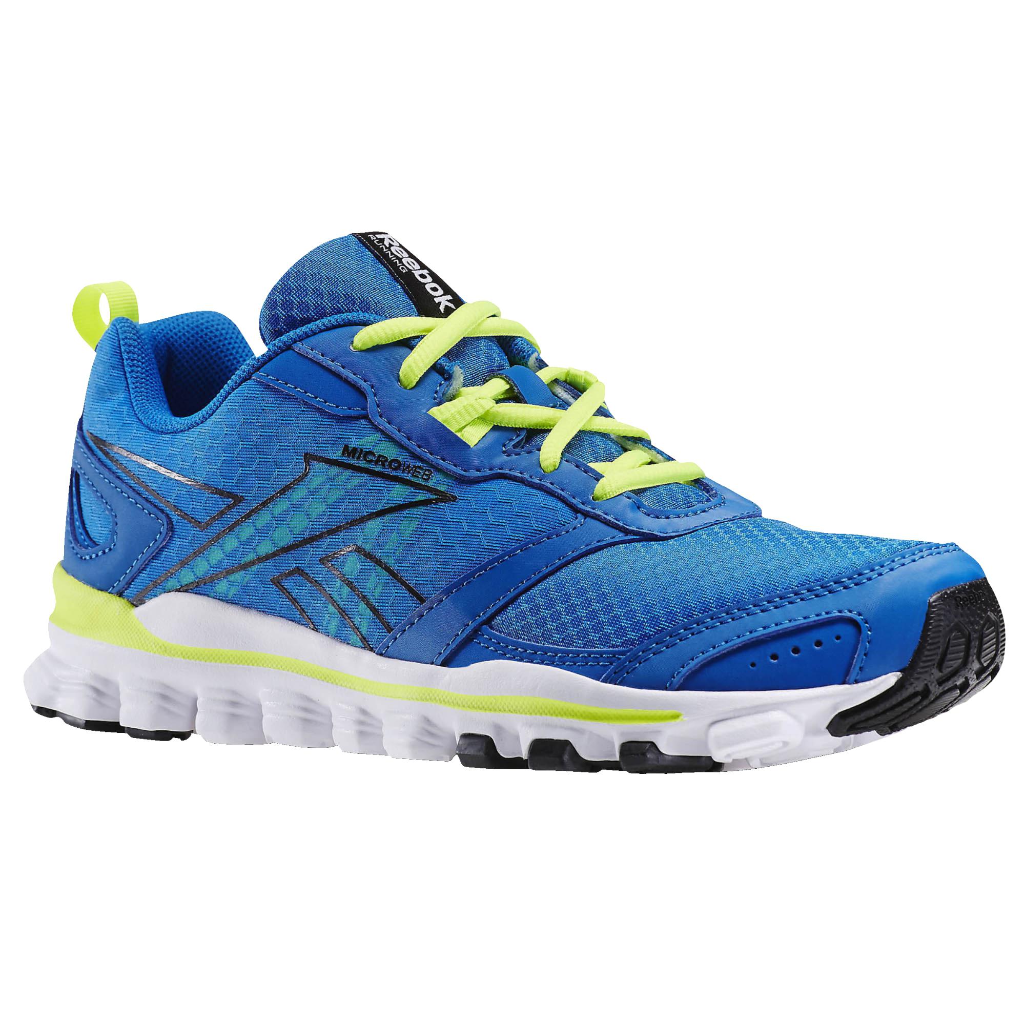Reebok Junior Hexaffect Run (blue/white/lime)