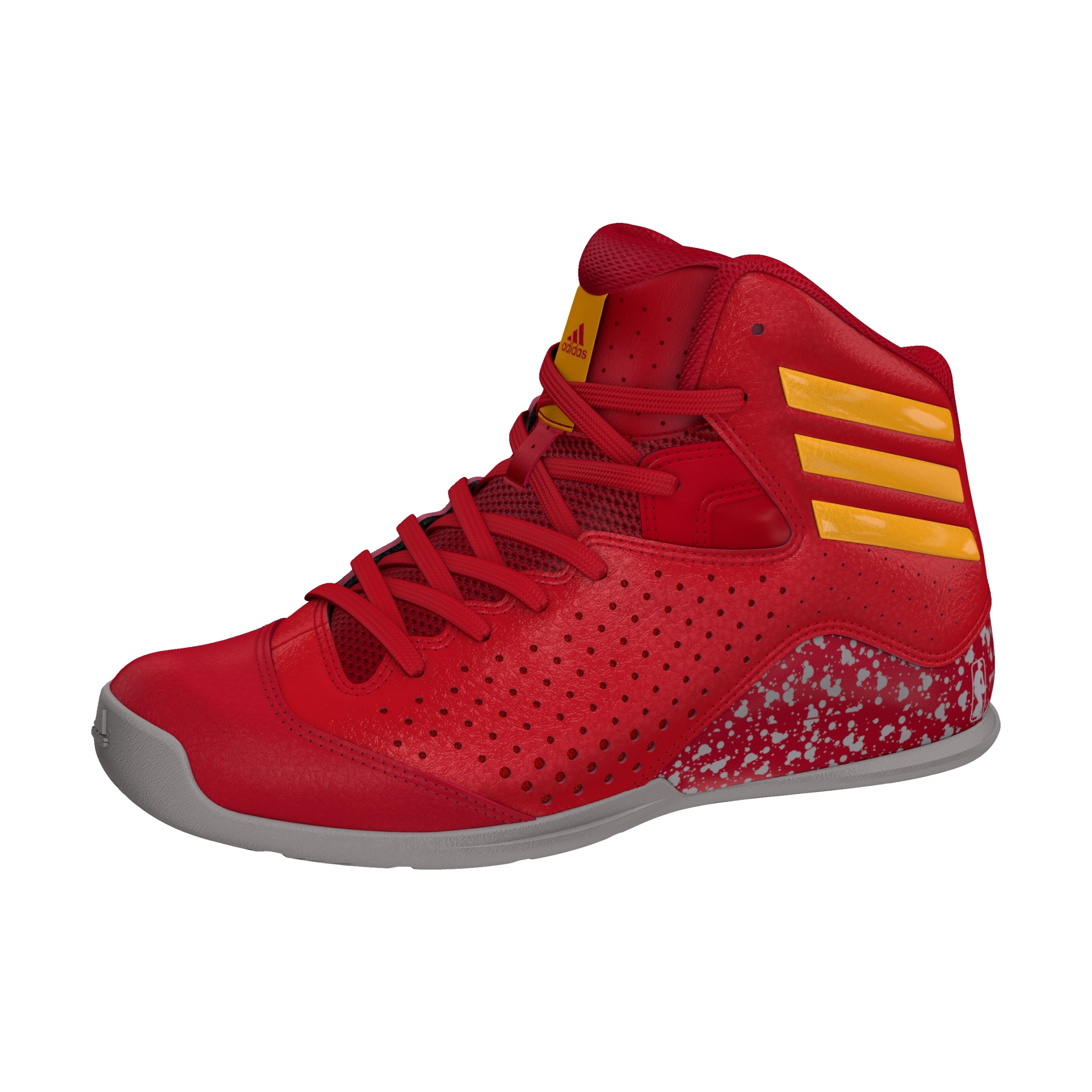 Adidas Next Level Speed IV NBA K "España" (rojo/amarillo/gris)