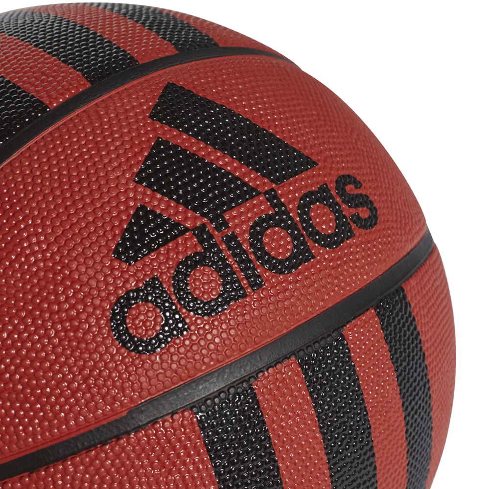 Adidas Basketball 3-Stripe Ball (Size.7)(Orange/black)