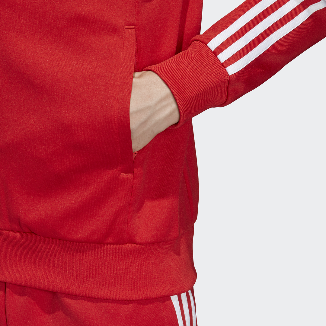 Adidas Originals SST Track Jacket (collegiate red)
