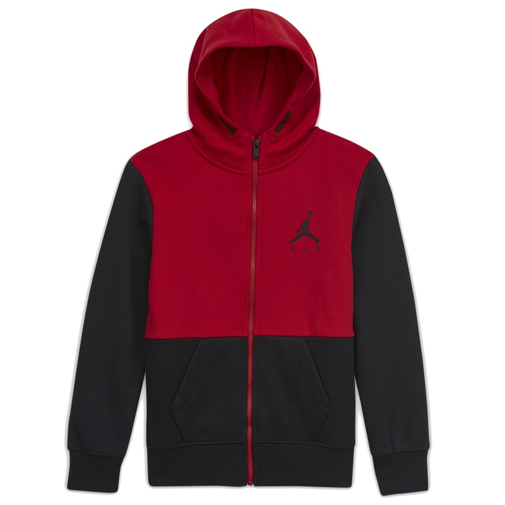 Jordan Kids Jumpman Air Full-Zip Fleece Pullover (KR5)