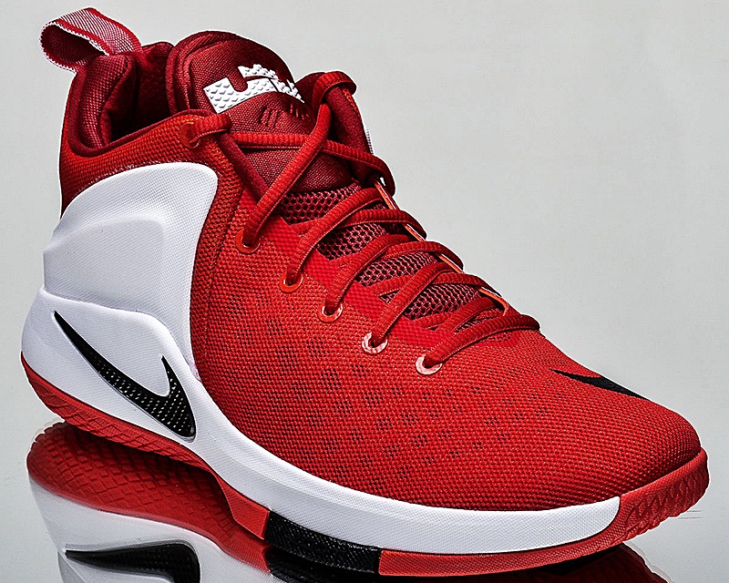 Lebron Zoom Witness "Red Beam" (600/red/white/crimson/black)