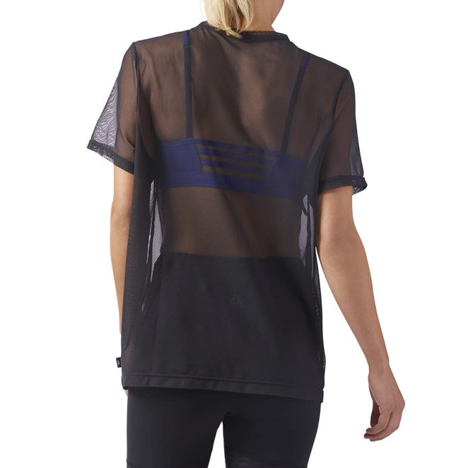 Reebok Dance LTHS Mesh Graphic Tee W - manelsanchez.pt