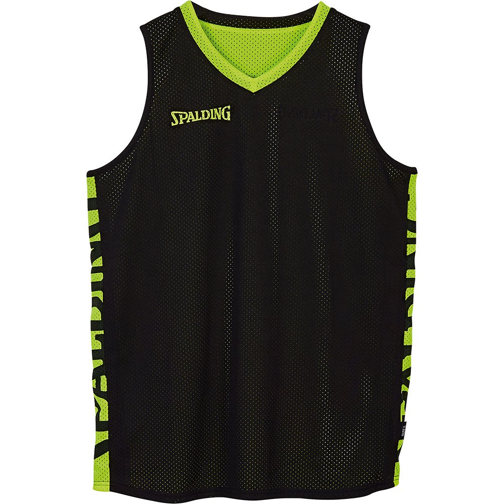 Spalding Essential Reversible Shirt (black/lime flour)
