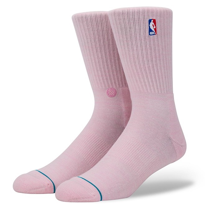 Stance NBA Logoman Crew II PNK - manelsanchez.pt