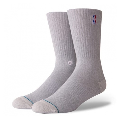 Stance NBA Logoman Crew II Socks (grey) - manelsanchez.pt